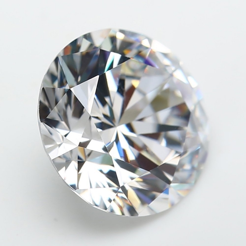 5A White Cubic Zirconia - 6.00mm - by GEMWORLD online store