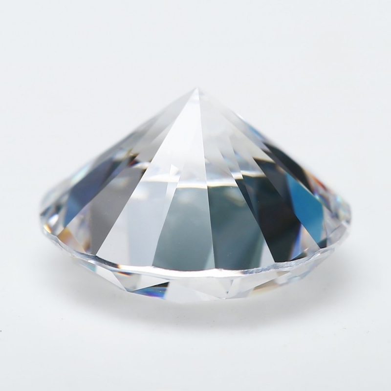 5A White Cubic Zirconia - 6.00mm - by GEMWORLD online store
