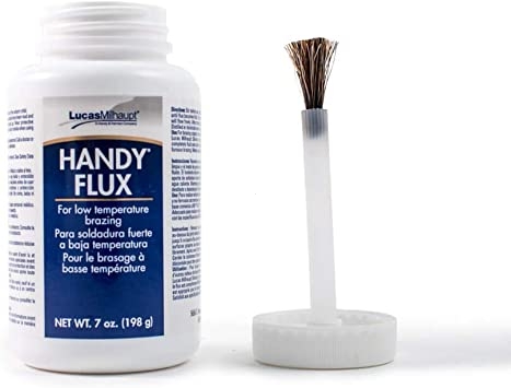 Handy Flux, 7 Ounce Jar with Brush - by GEMWORLD online store